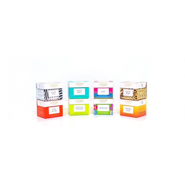 8 Pack Litzie - kit com 8 caixinhas de chá de sachê