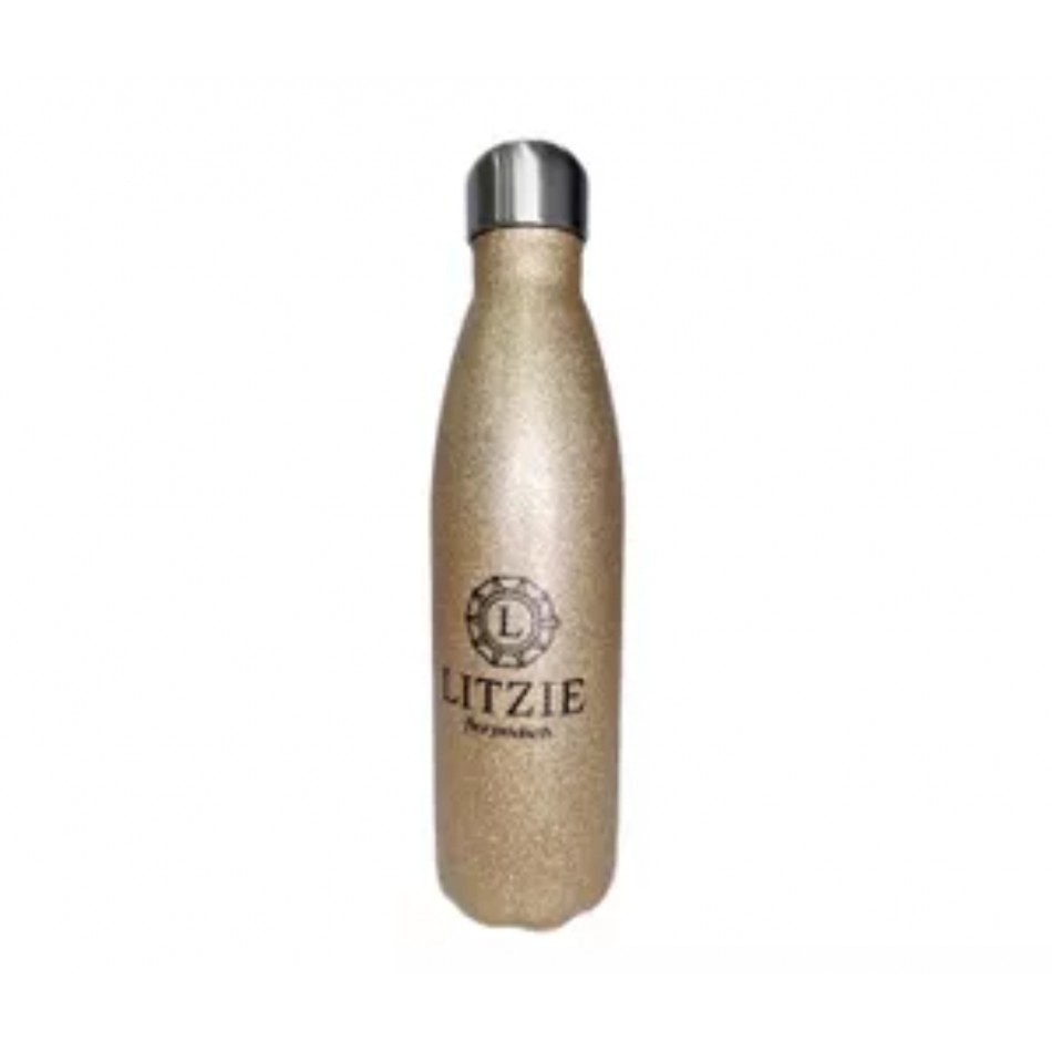 GARRAFA TÉRMICA DOURADA LITZIE - 500 ML - ACESSÓRIOS
